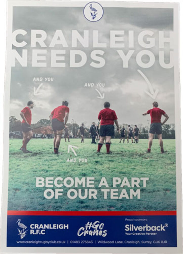 Cranleigh Rugby Football Club - Hello! From All Of Us - Cranleigh Magazine